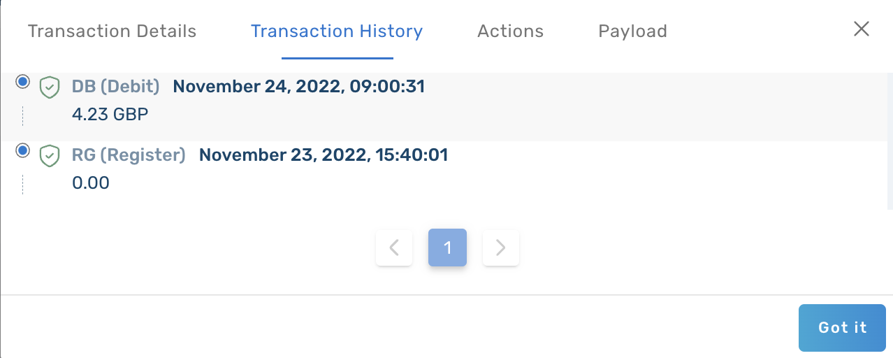 Transactions – Nomupay